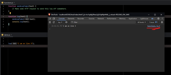 How to Extend console.log and Keep the Correct Filename and Line ...