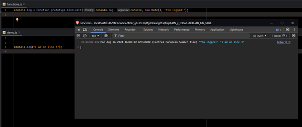 How to Extend console.log and Keep the Correct Filename and Line ...
